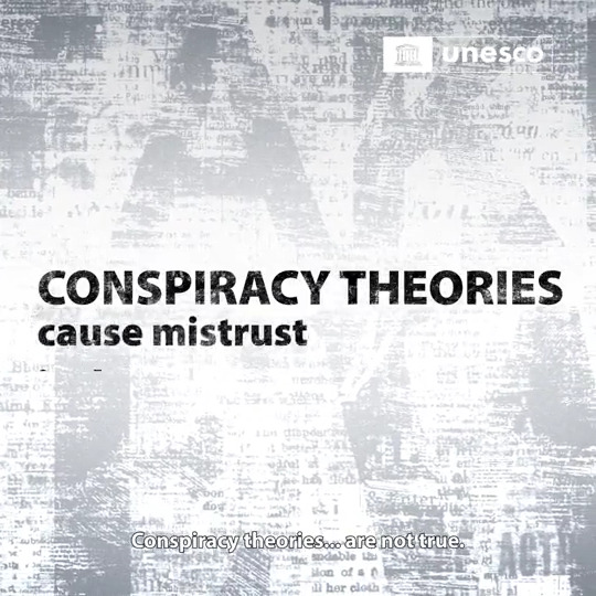 UNESCO 🏛️ #Education #Sciences #Culture 🇺🇳 on Twitter: "Conspiracy ...