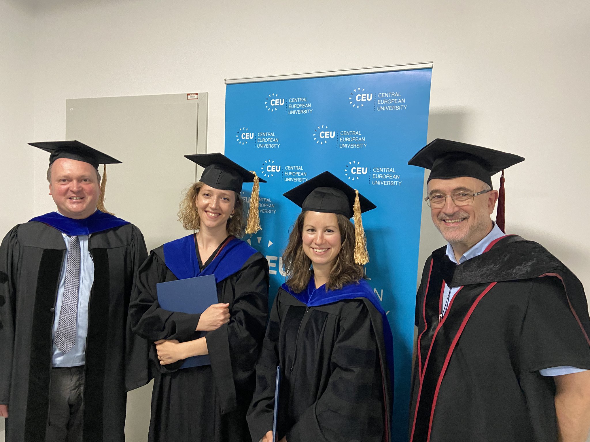 CEU Department of Network & Data Science on Twitter: "Congrats to our 2 fresh PhDs in Network ...