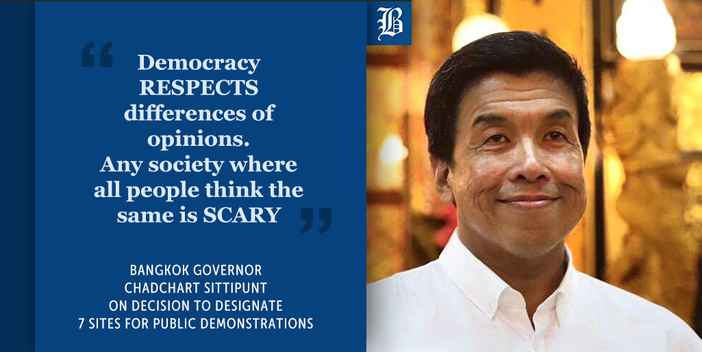 Bangkok Post On Twitter Bangkok Governor Chadchart Trip On His