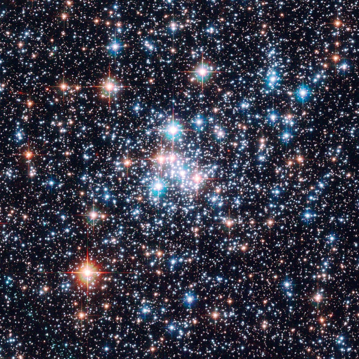 The sparkling star cluster called NGC 290 is an excellent example of an ...