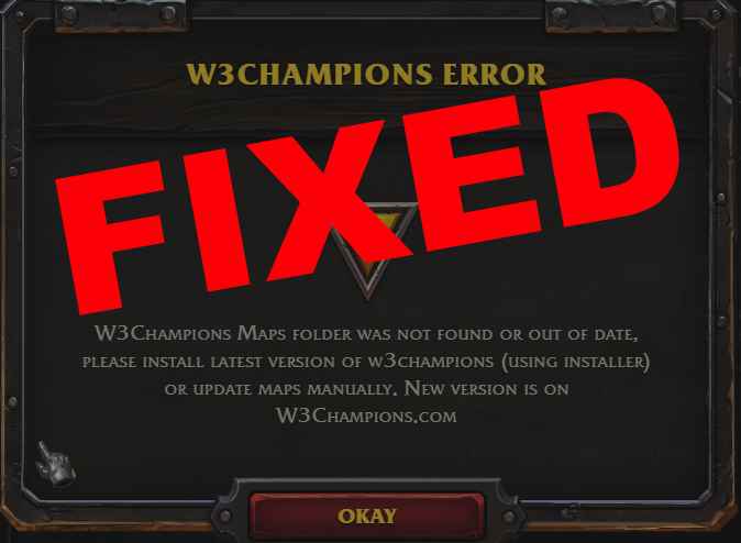 W3Champions on Twitter: "⚠️ We just deployed an update that is supposed to fix the "Unable to ...