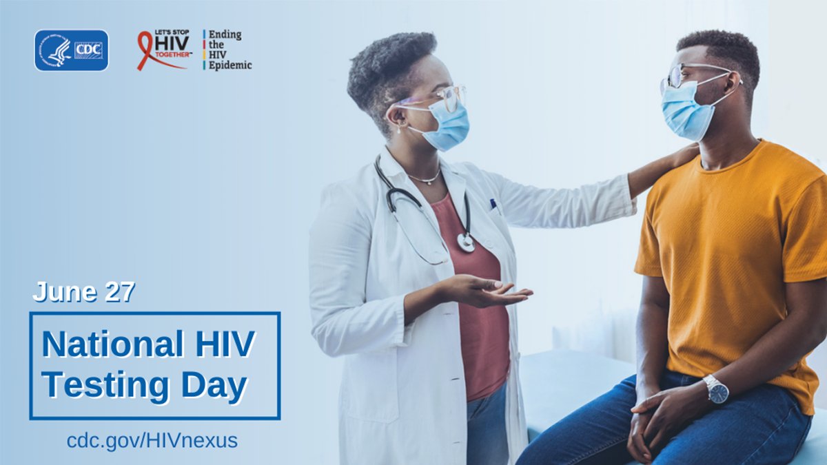 Today is National HIV Testing Day! Be proactive by 1) Promoting HIV ...