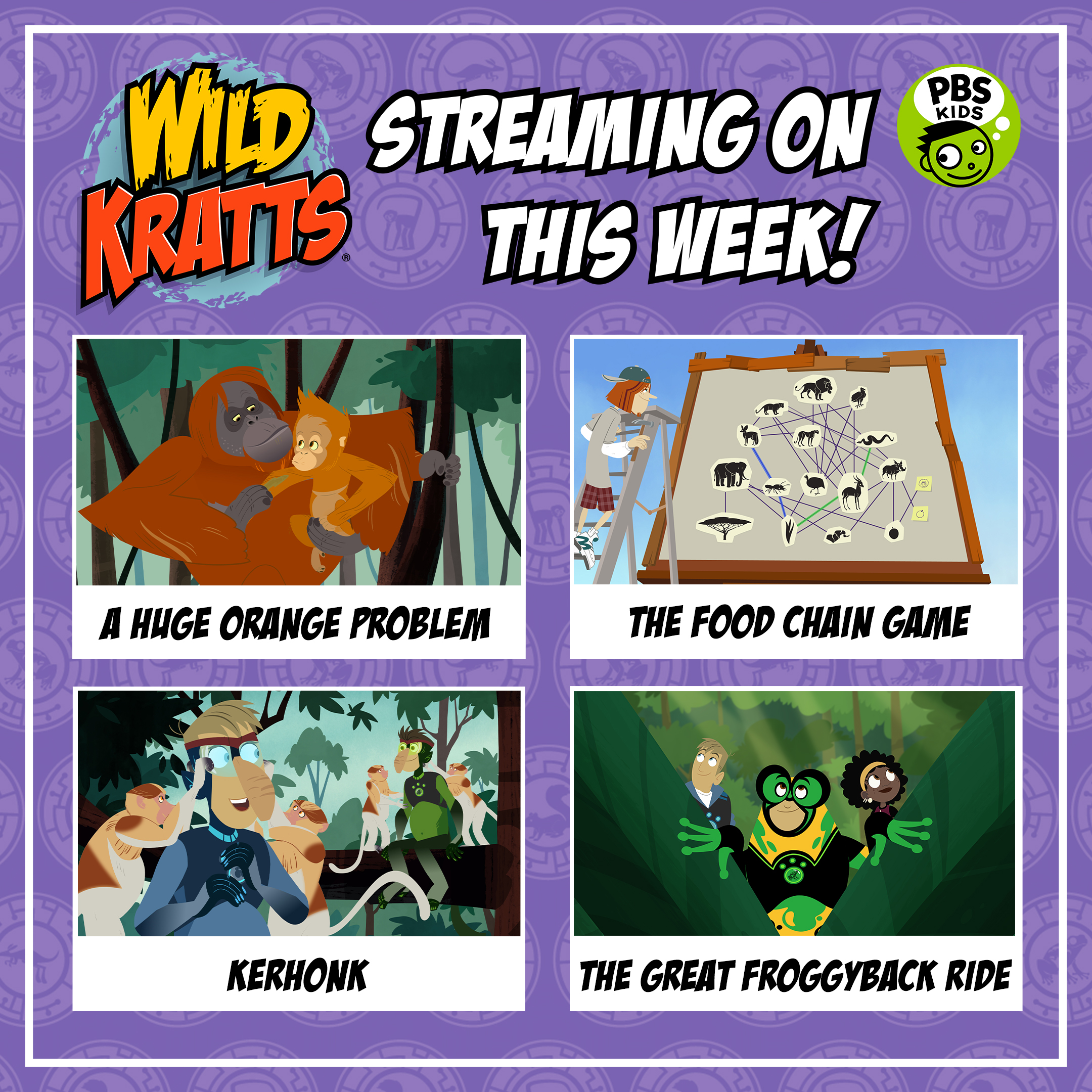 Wild Kratts on Twitter: "Last Week's Episodes (Leaving July 1st): ⏳ ...