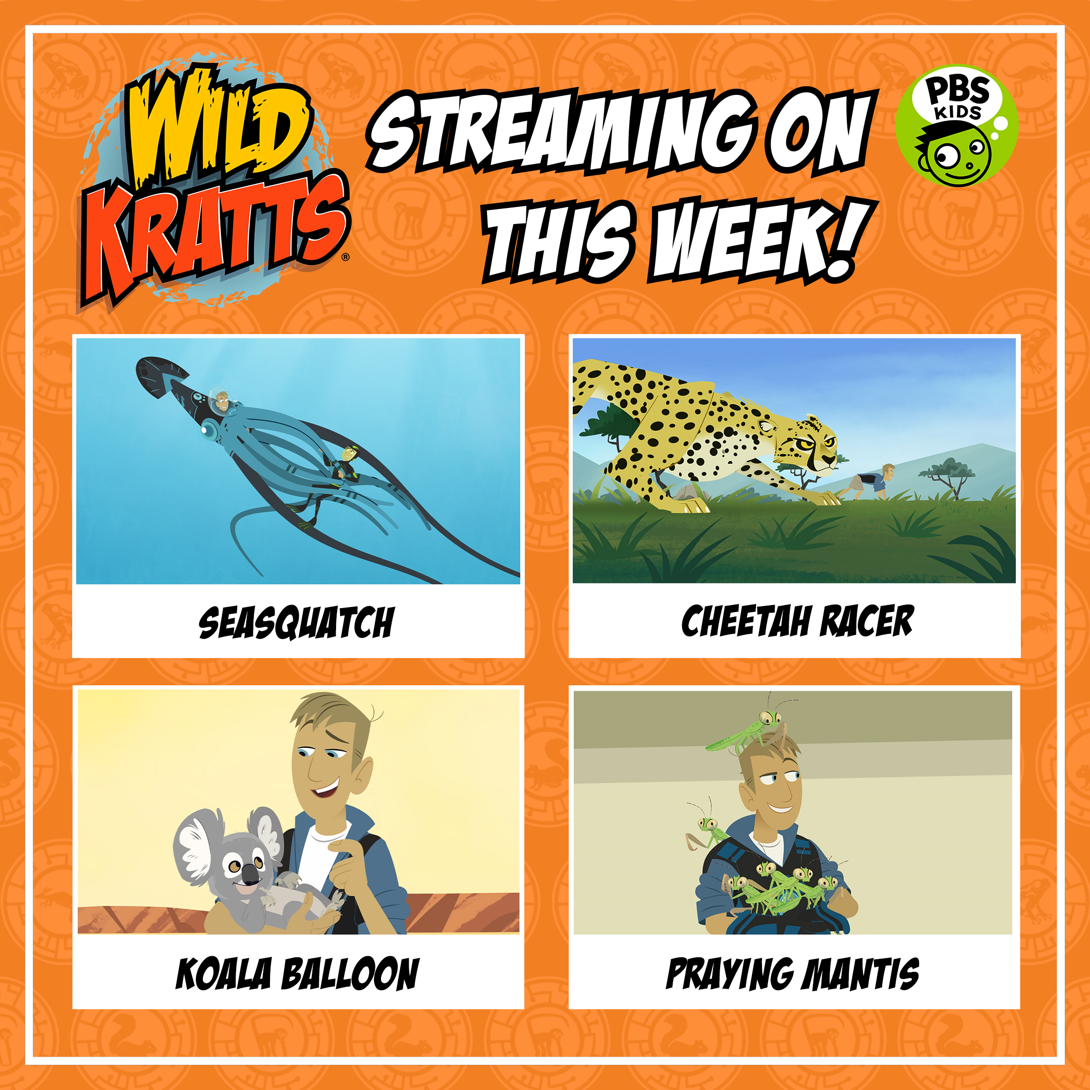 Wild Kratts on Twitter: "Last Week's Episodes (Leaving July 1st): ⏳ ...