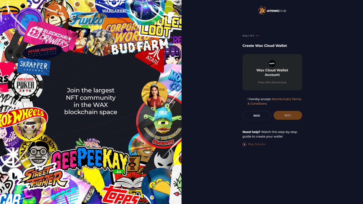 AtomicHub on Twitter: "📢 UPDATE: We have a brand-new step-by-step ...
