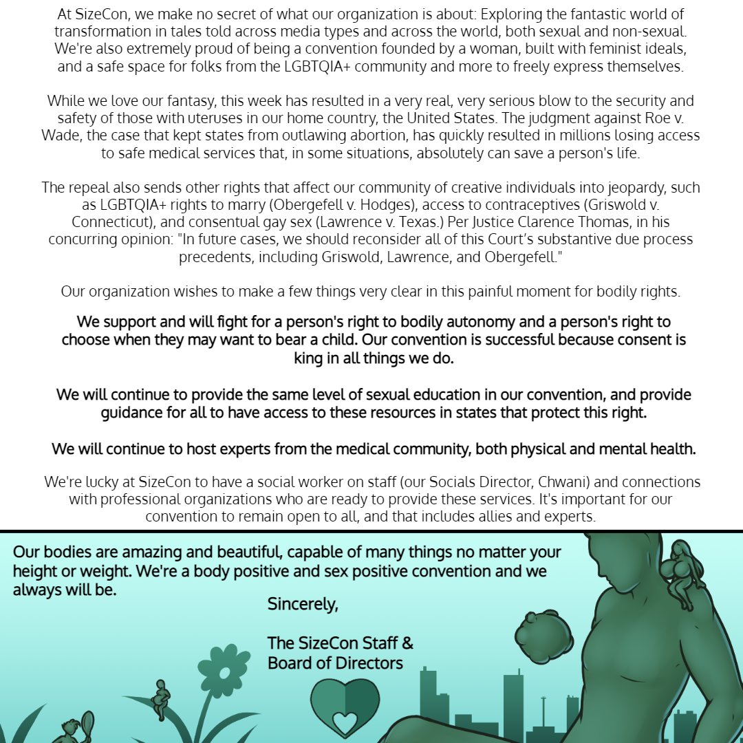 SizeCon Join Us July 23rd On Twitter Please See Our Attached sizecon-join-us-july-23rd-on-twitter-please-see-our-attached