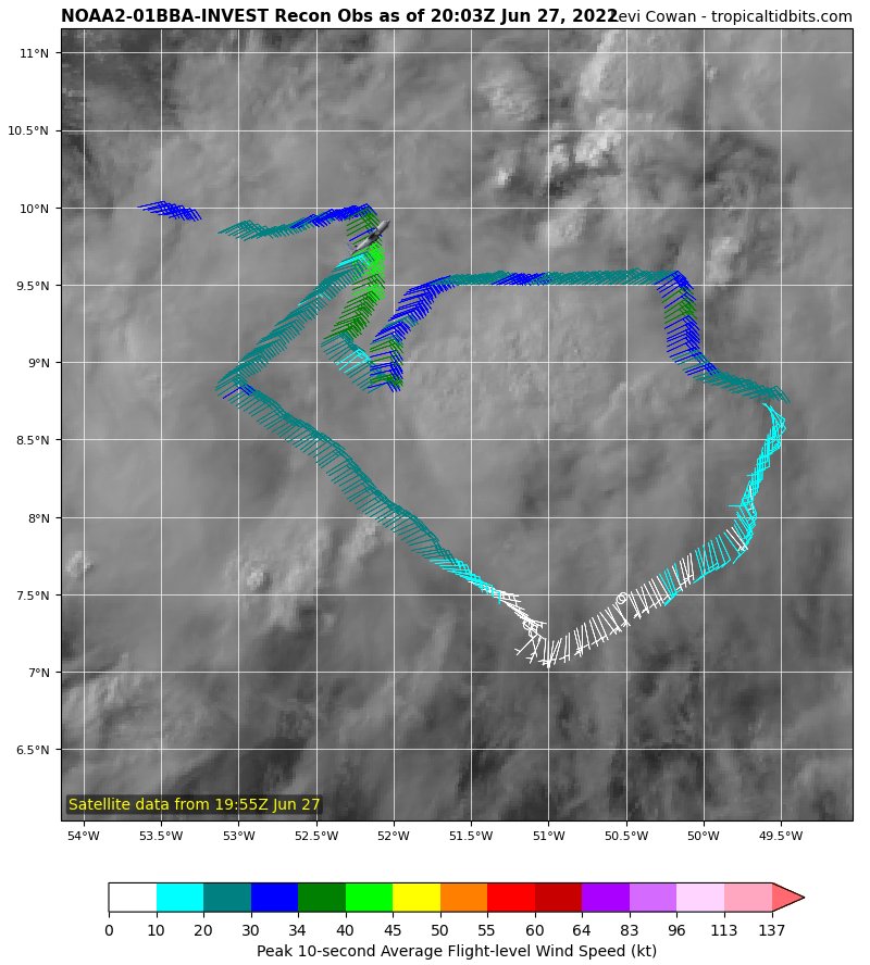 6/27/22 430p Update: NHC tabs Invest 94L as Potential Tropical Cyclone ...