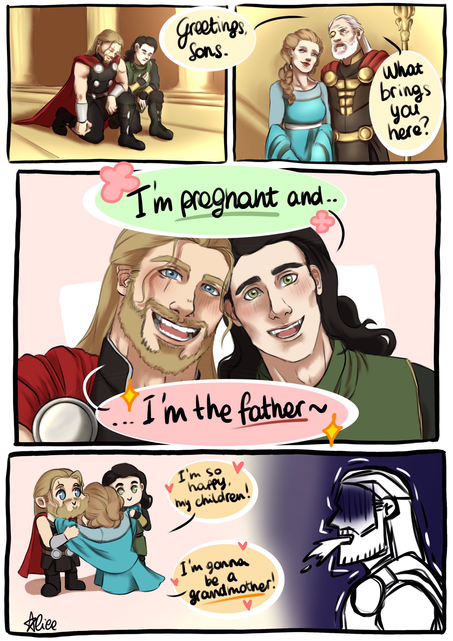 Loki Pregnant Fanfiction