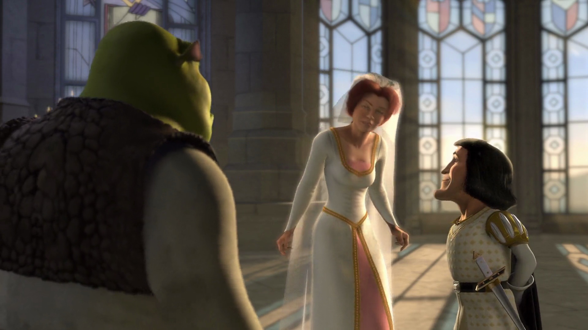 Shrek Lord Farquaad Wedding Princess Fiona Wedding Dress By