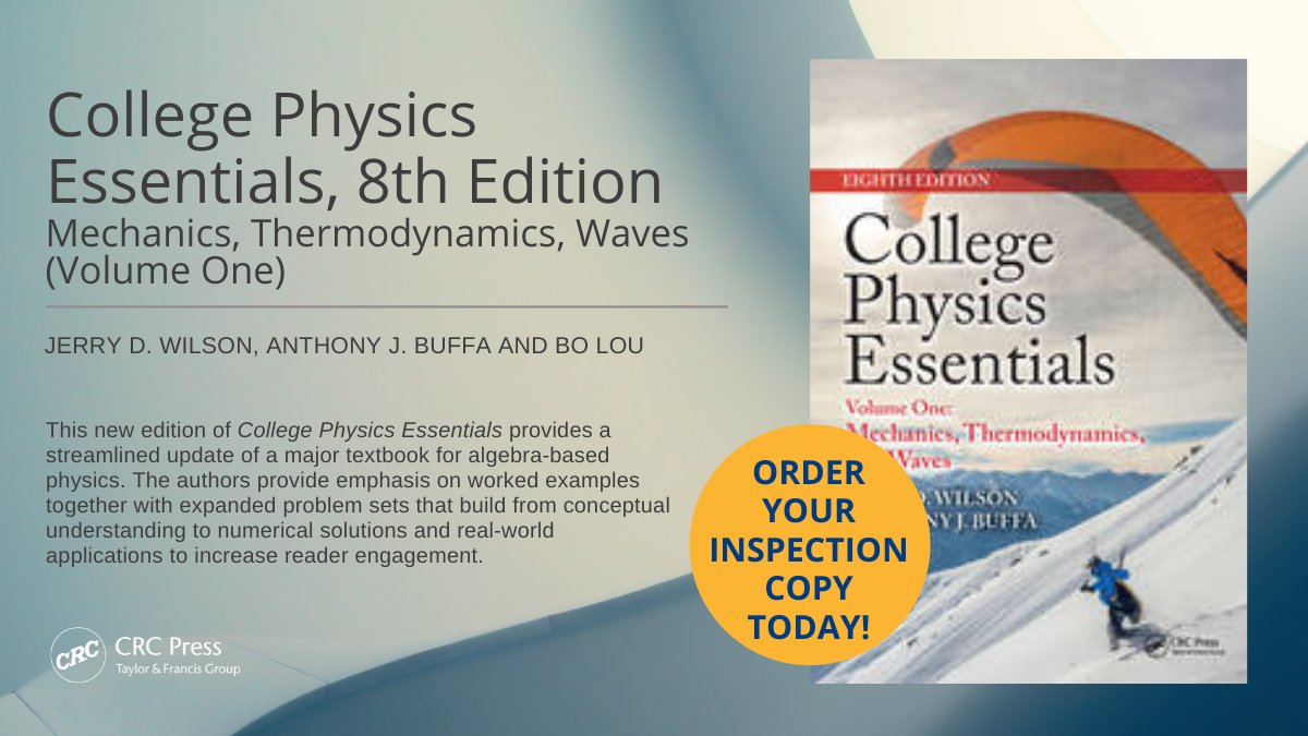 CRC Physical Sciences on Twitter: "Discover the 8th edition of College ...