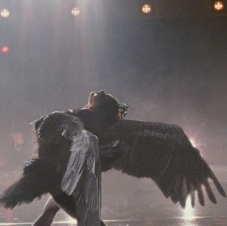 Black Swan Transformation Scene Wings