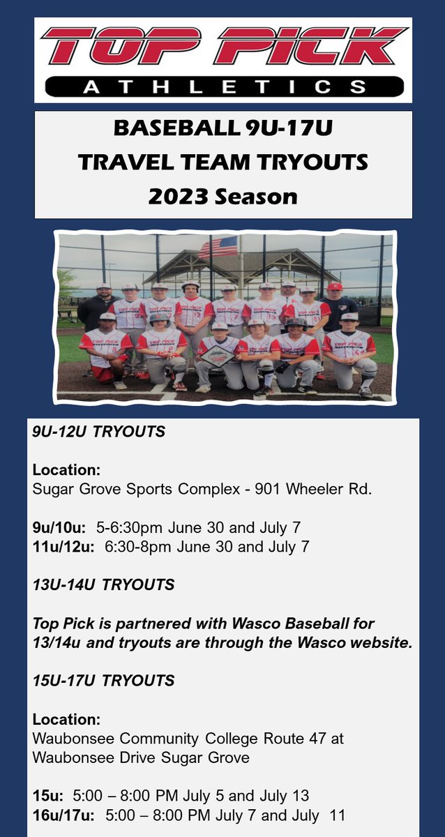 Top Pick Athletics – Sports Training Facility In Sugar Grove IL