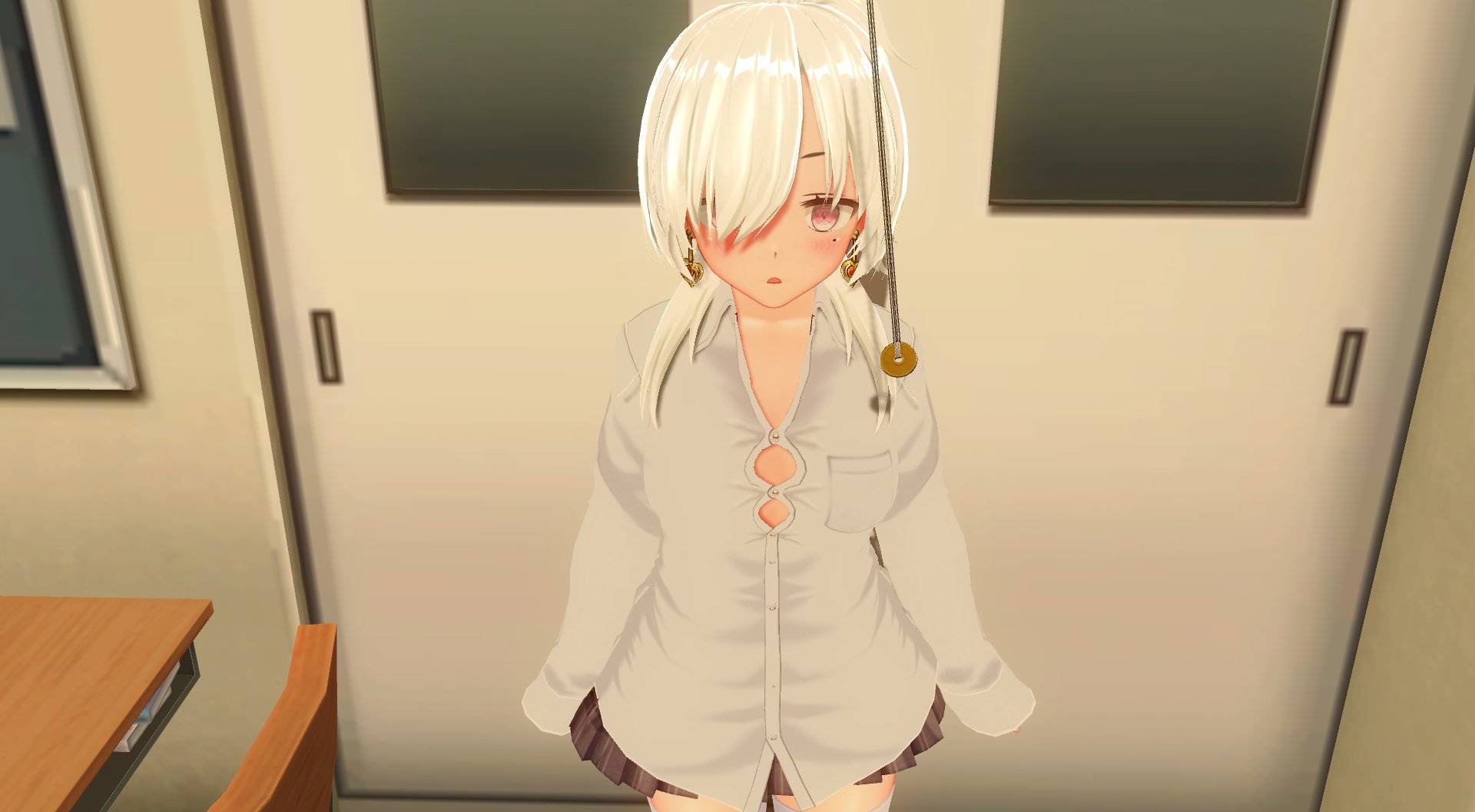ゆっけ@COM3D2 on Twitter: "健全なヒロインの催眠 ただぼーっとしてるだけだから健全 #COM3D2 #カスタムオーダーメイド3D2 https://t.co ...