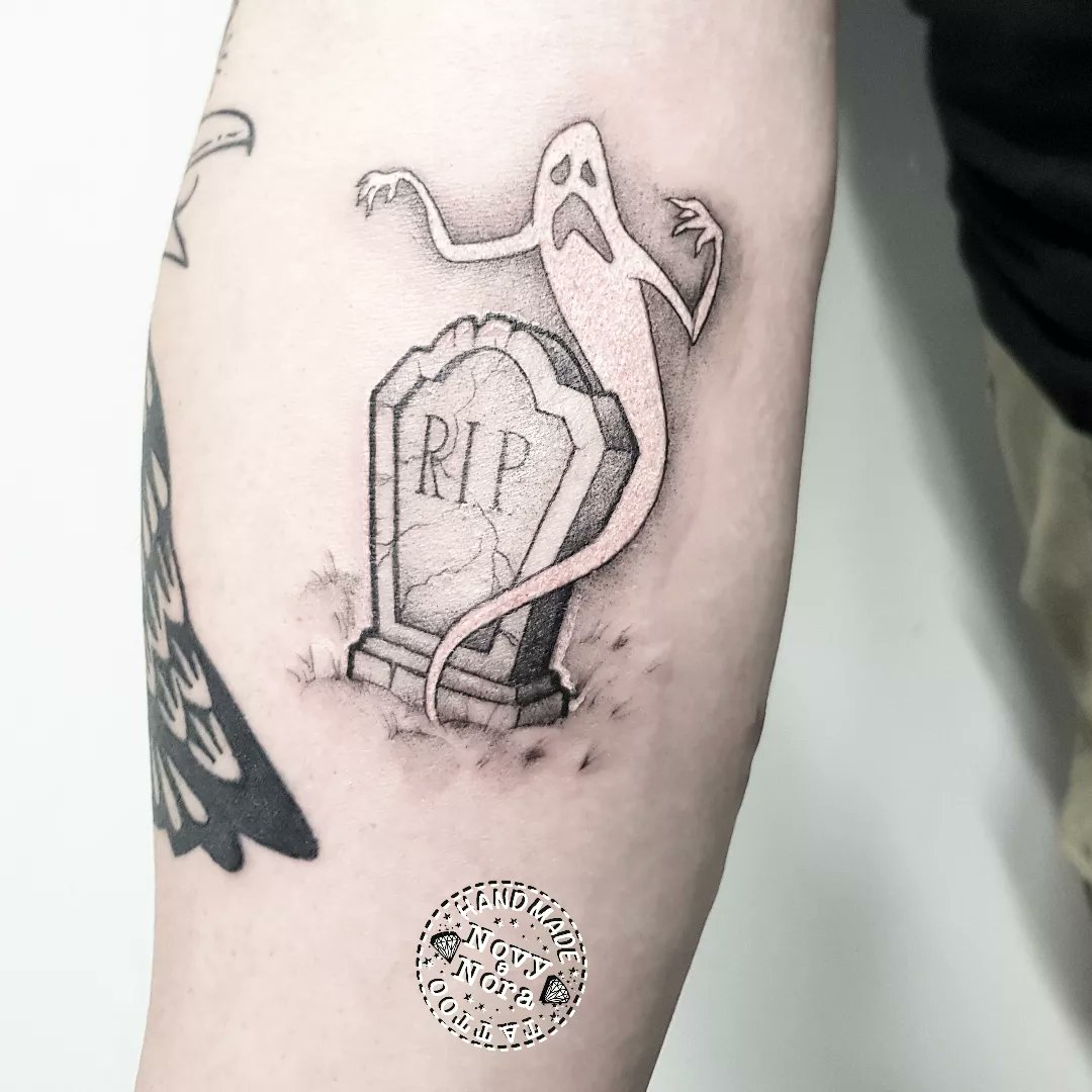 Rip Tombstone Tattoo