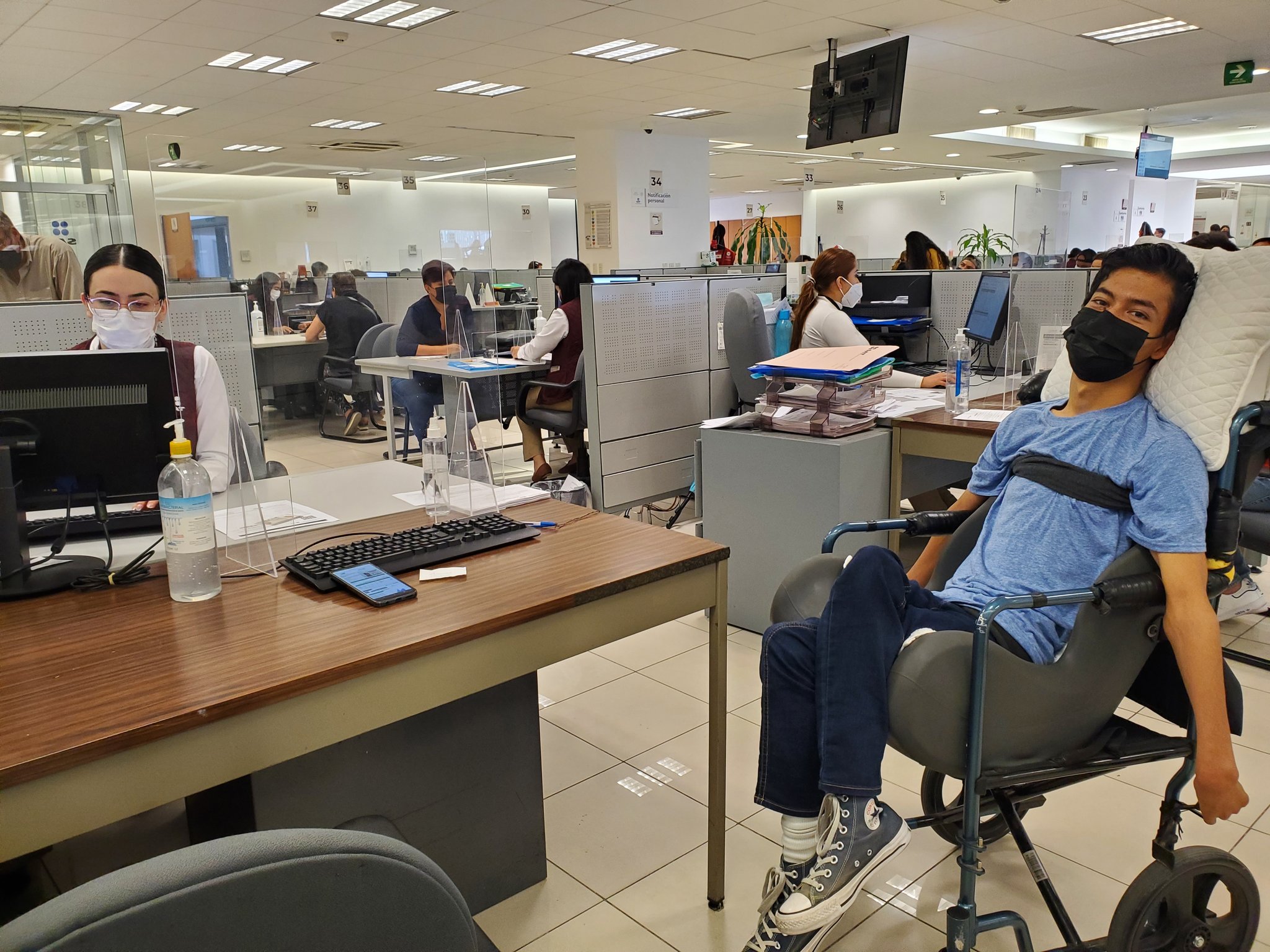 Daniel Robles Haro on Twitter: "Llegué al módulo de atención. La ...