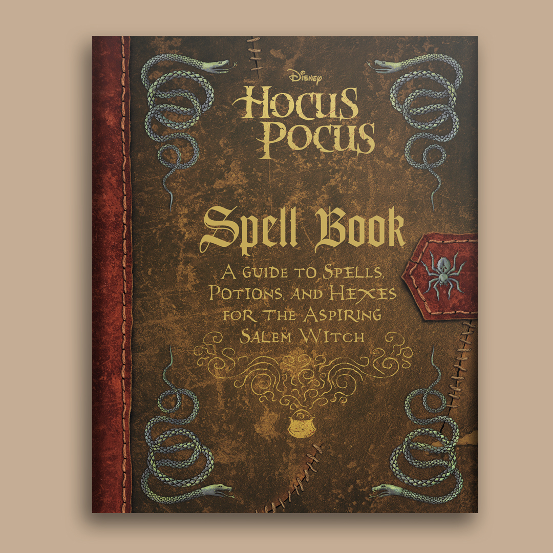 Hocus Pocus Spell Book Cover