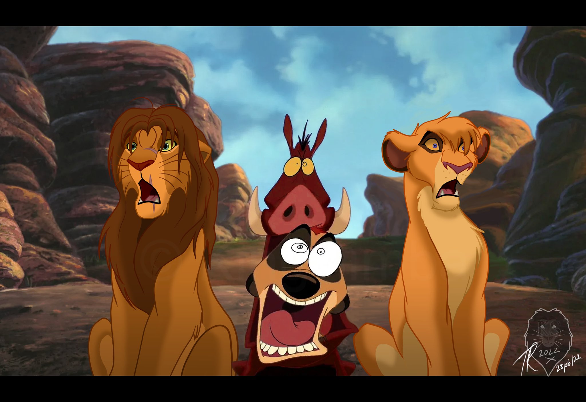 Lion King 2 Vitani And Kopa