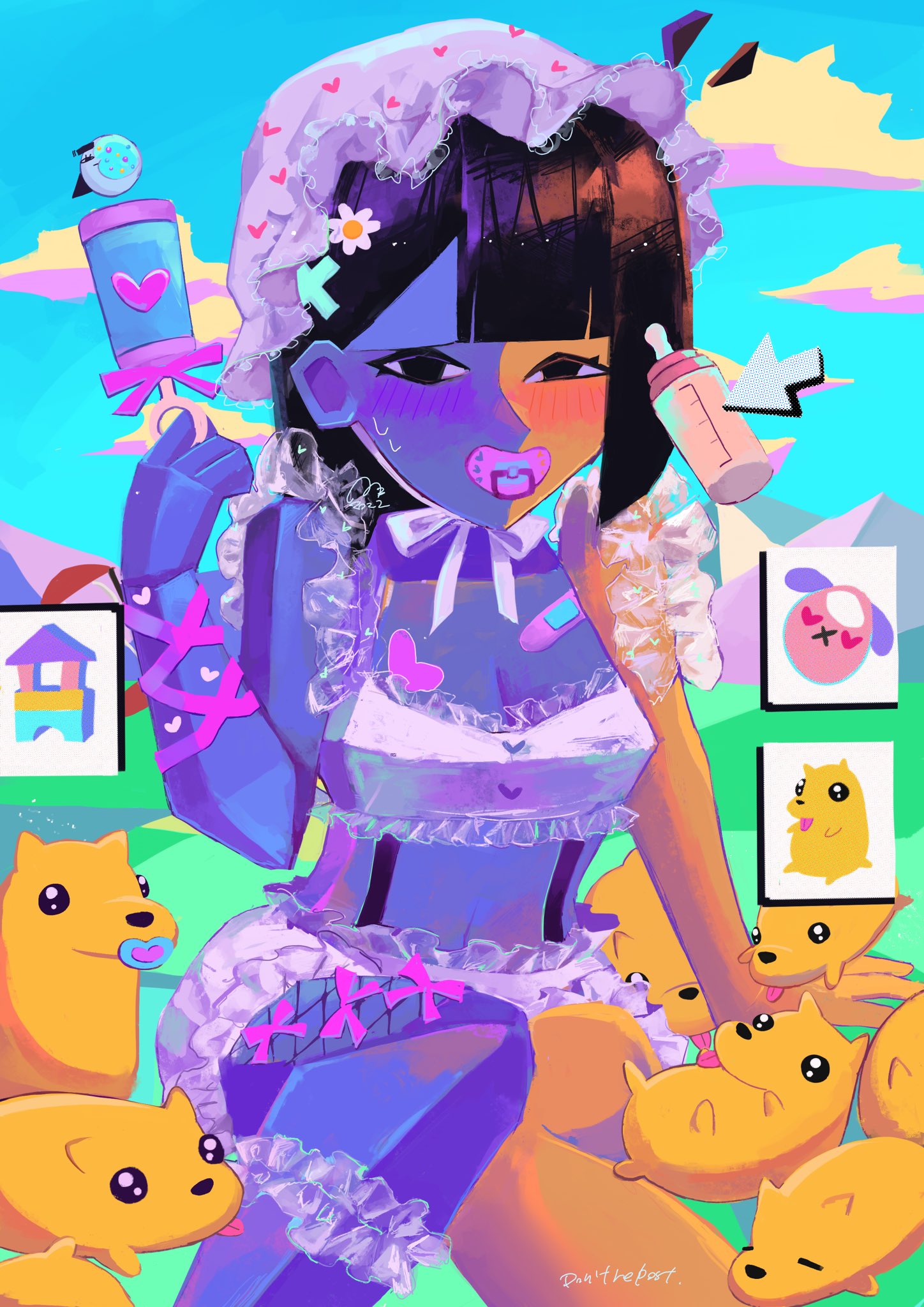🎃💙 ̤͓̽ゾ̤͓̽mezo💛🎃 On Twitter And About This Drawing I Drew This