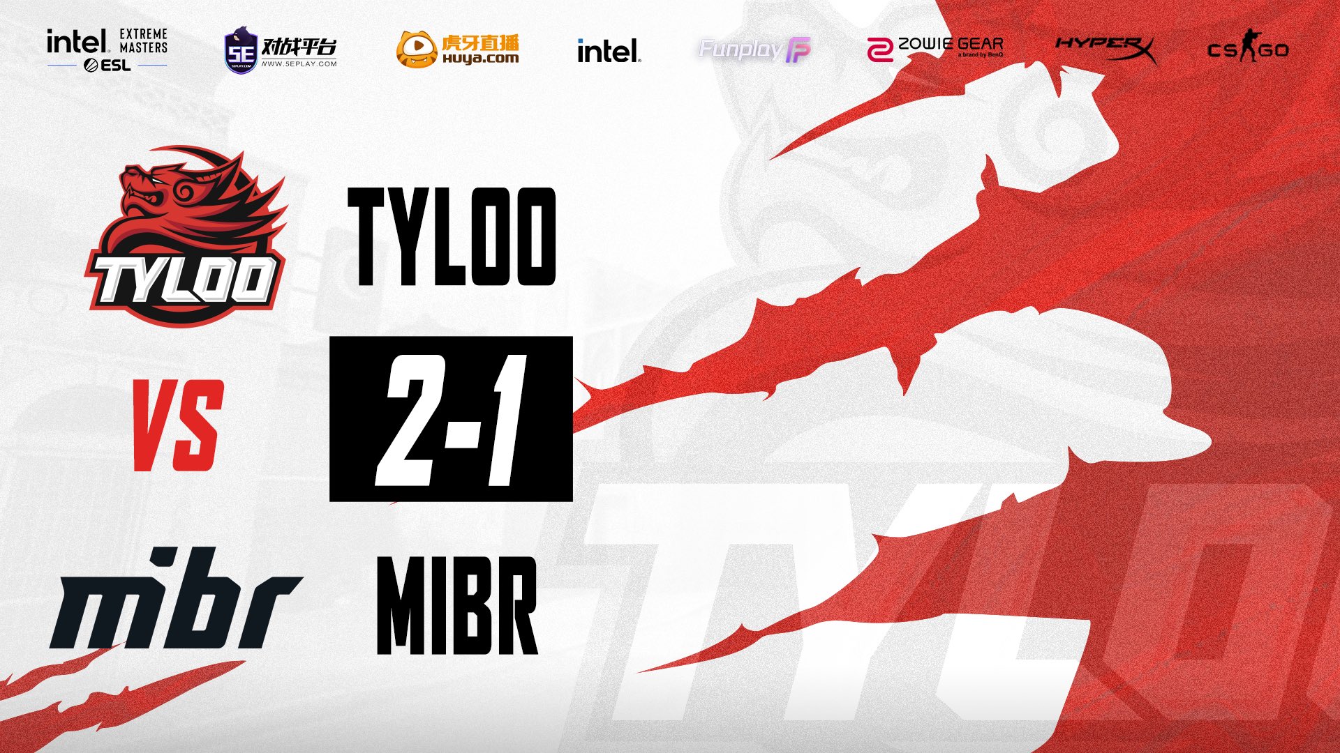 TYLOO on Twitter: "IEM Cologne 2022 Play-In | Day 2 ⭐️Map 3 Dust 2 TYLOO 16-10 @mibr # ...