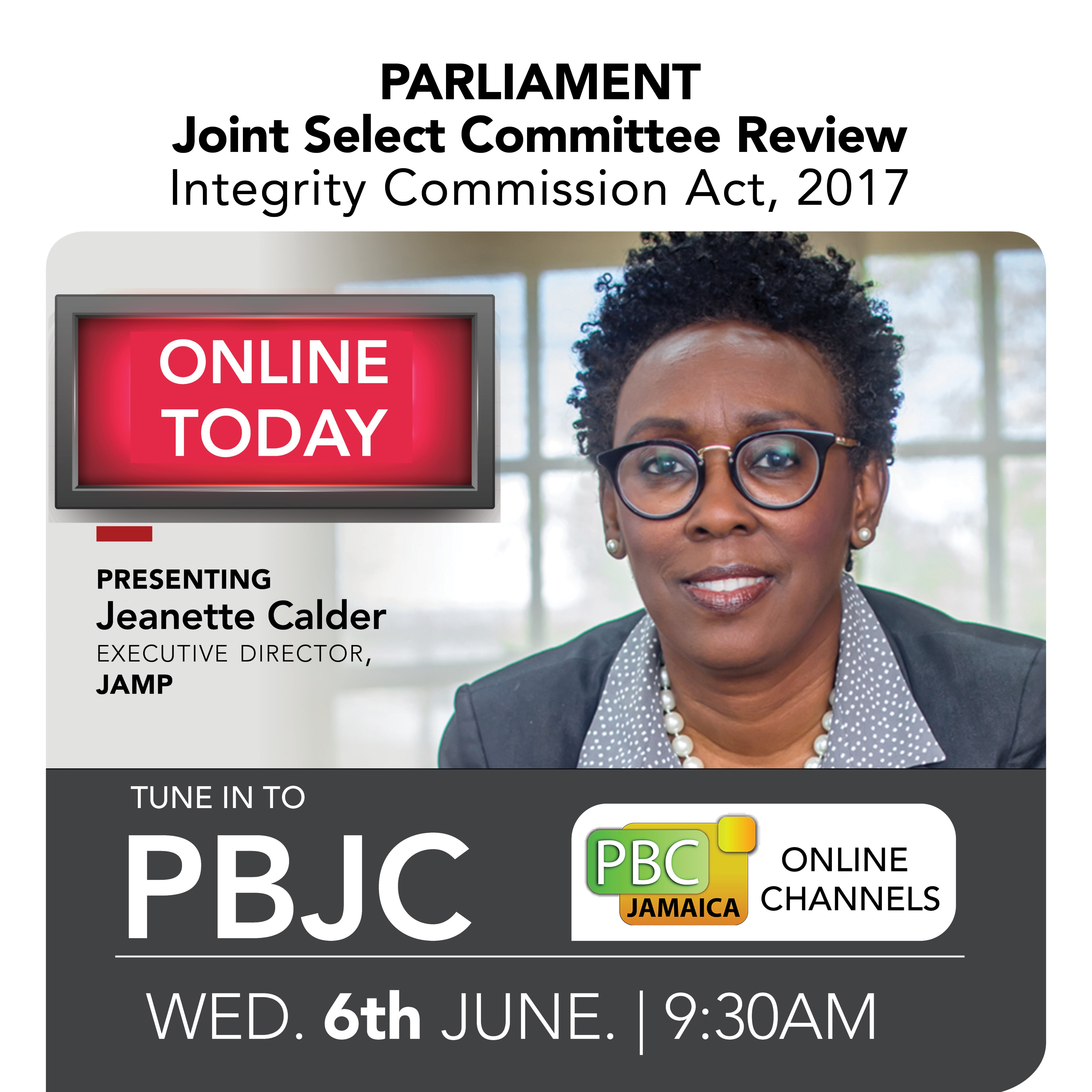 Jamaica Accountability Meter Portal on Twitter: "PARLIAMENT TODAY Joint Select Committee ...