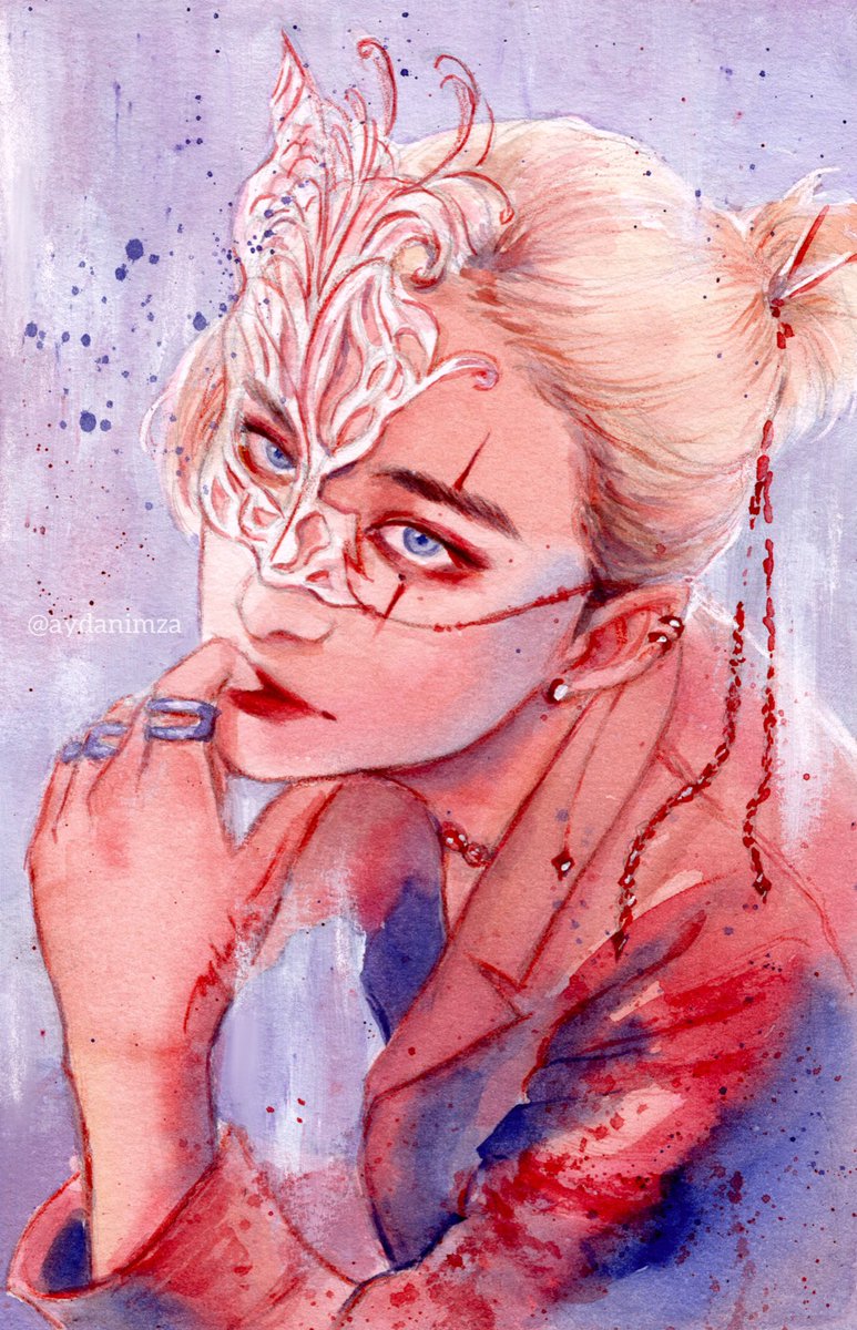 「result vs sketch vs reference 」|nad ⤮💗 | semi iaの漫画