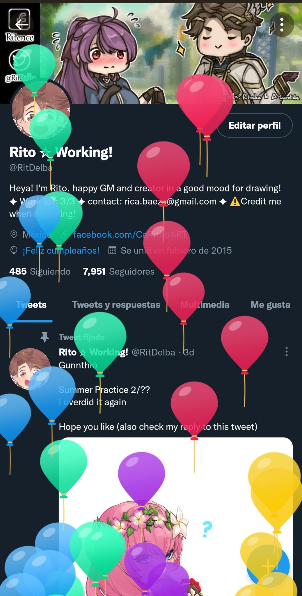 Rito ☆ Working! - COMMS CLOSED on Twitter: "Happy Birthday to me! 🎉🥳 https://t.co/5nnA87hHFC ...