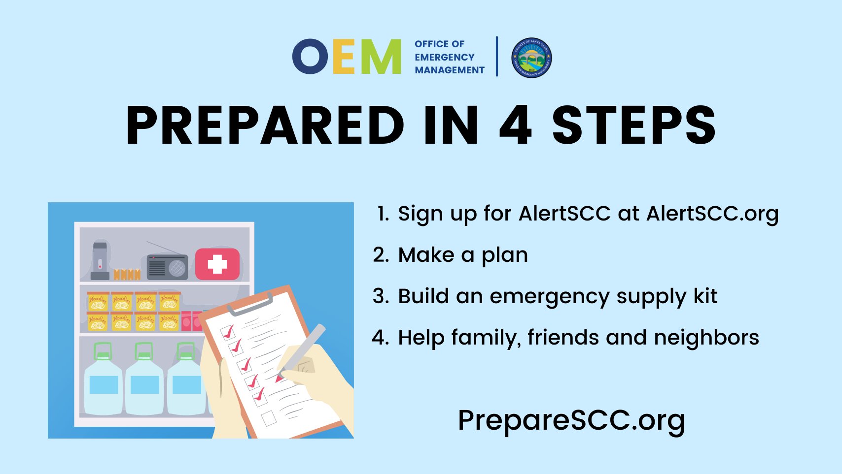 Make A Plan Be Prepared