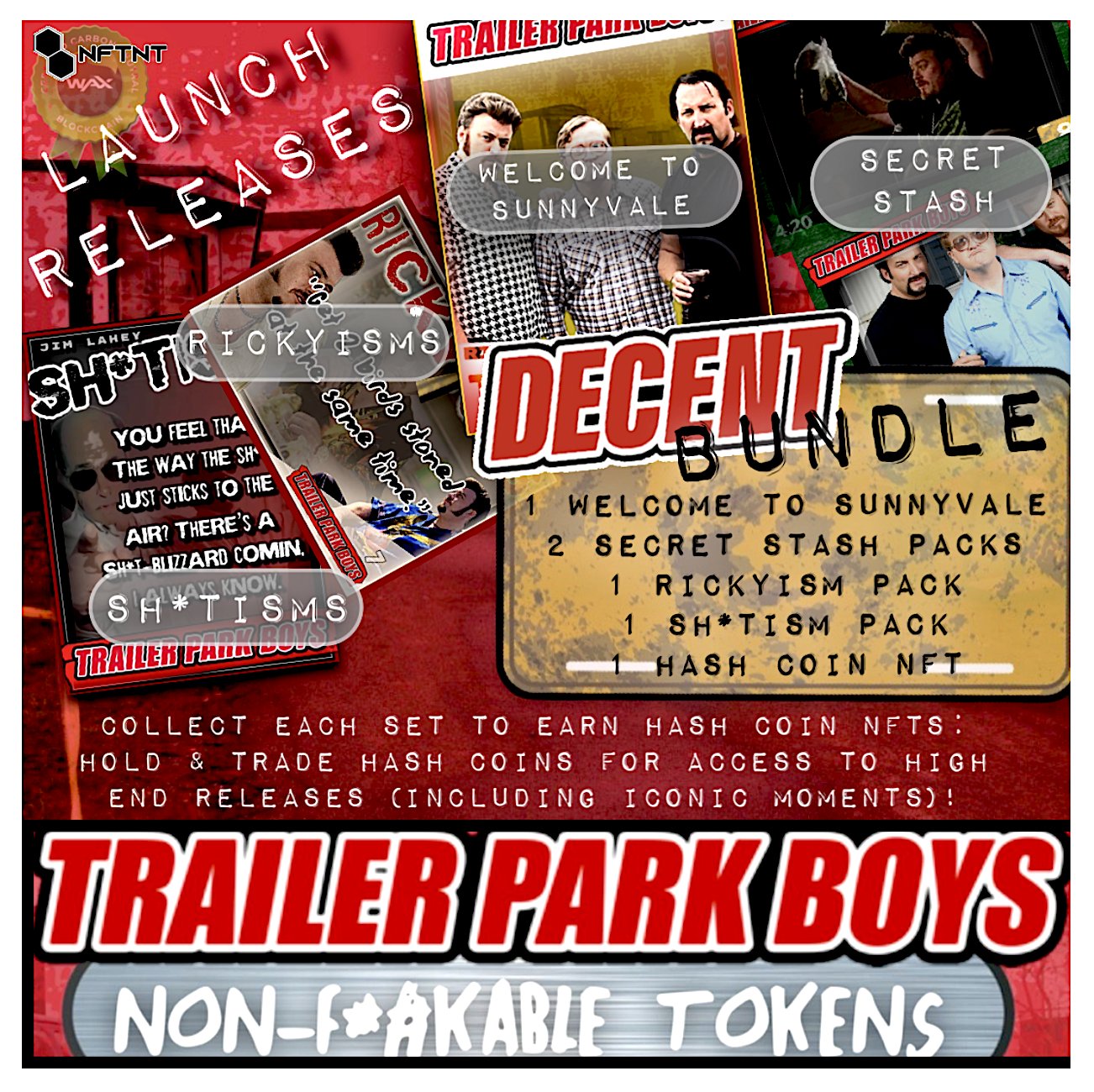 Trailer Park Boys on Twitter: "Jump on the NFT Swayze Train and grab yourself some SWEET Trailer ...