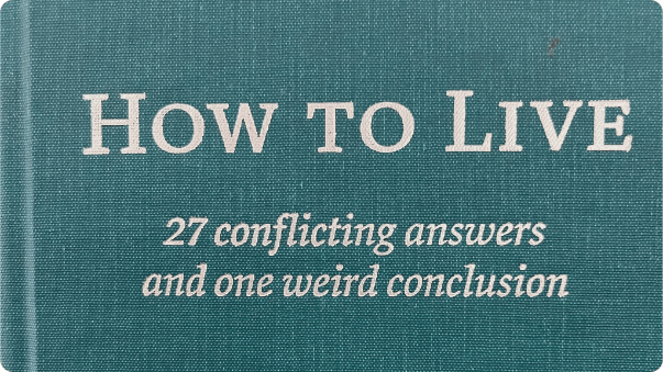 The best book I've read in years: How To Live by Derek Sivers. In 4 ...