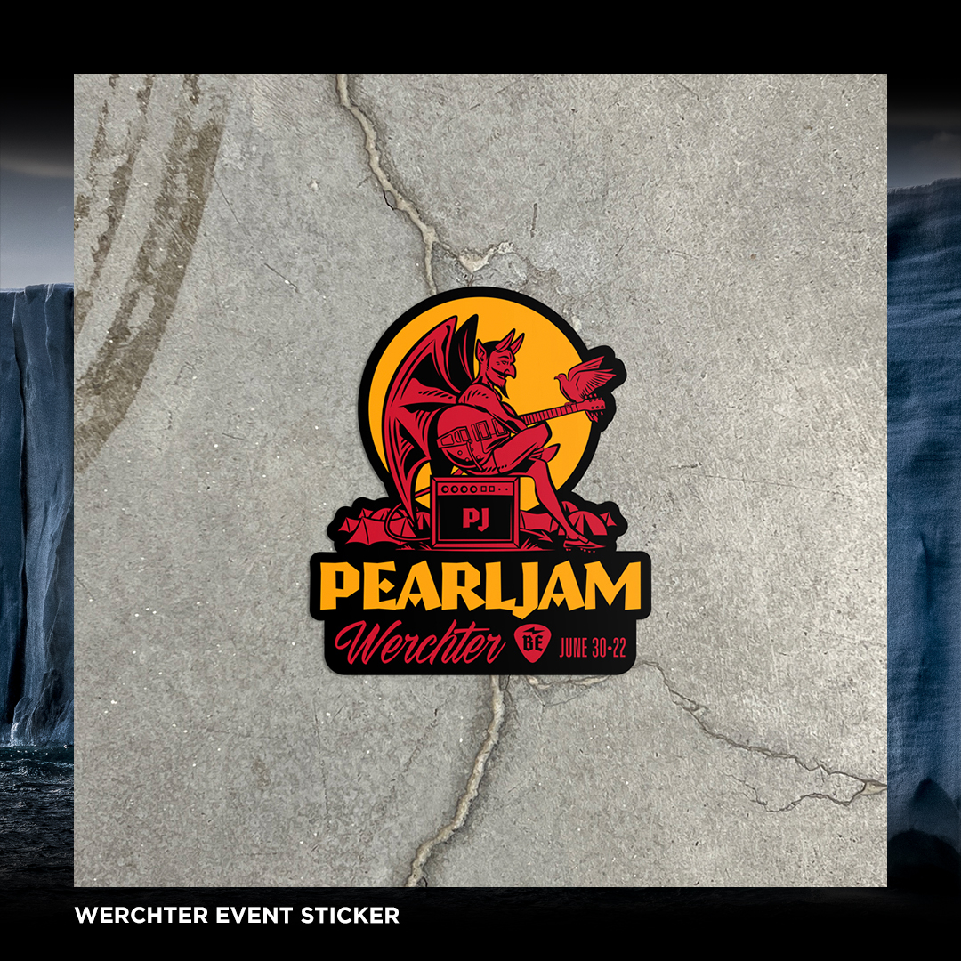 Pearl Jam Stickman Sticker