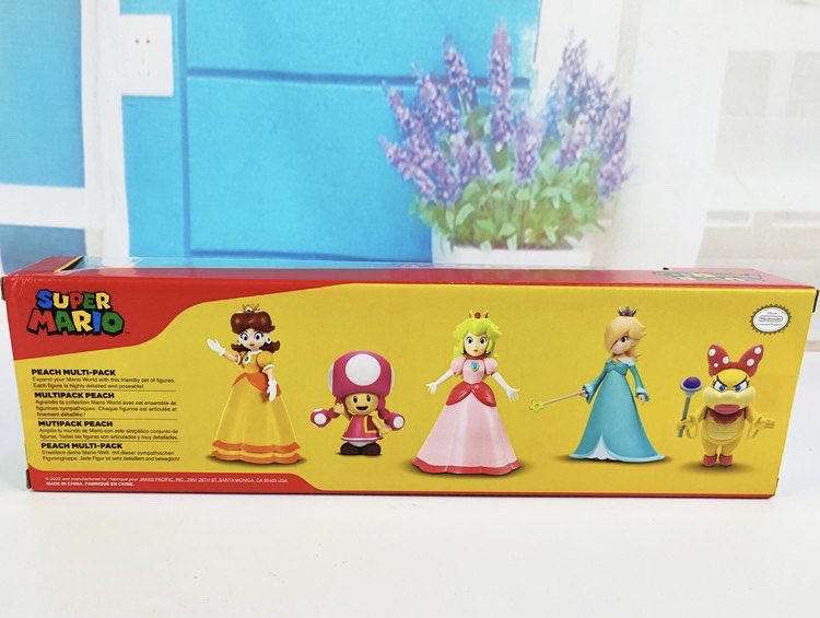Jakks Pacific Super Mario Princess Peach Figure 5 Pack 44 Off