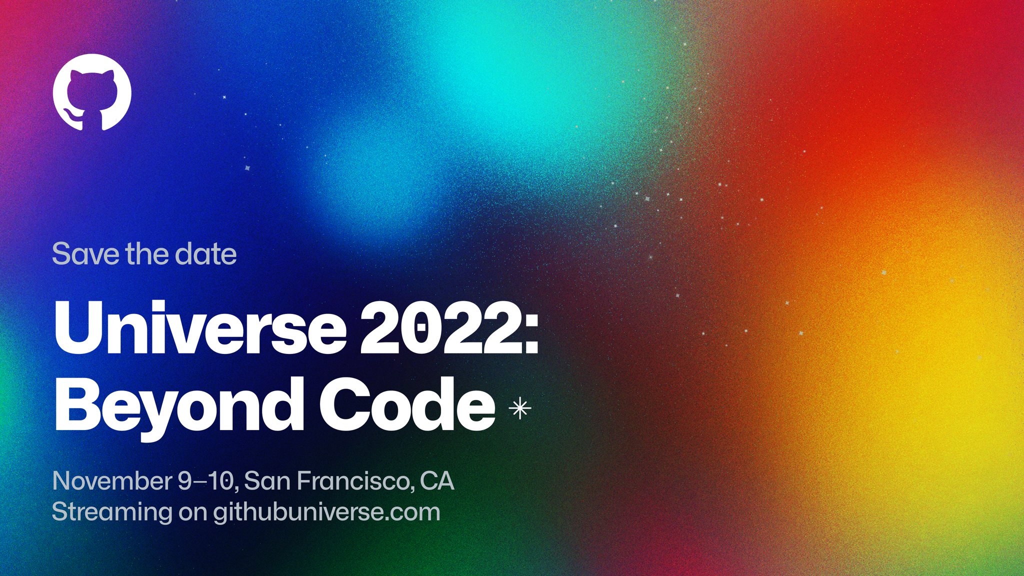 GitHub on Twitter: "Mark your calendars—for the first time ever, #GitHubUniverse will be both in ...