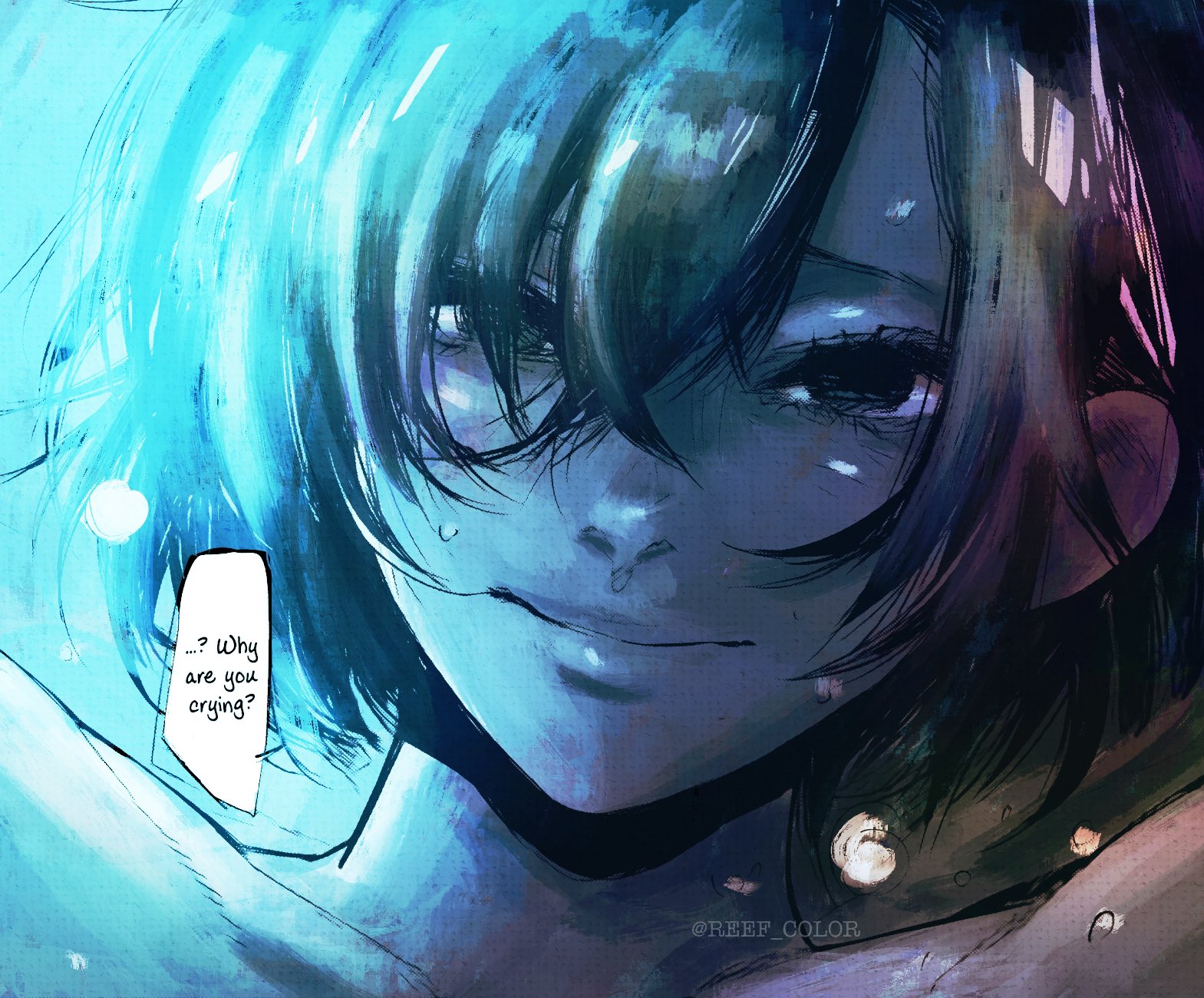Crying Touka Kirishima