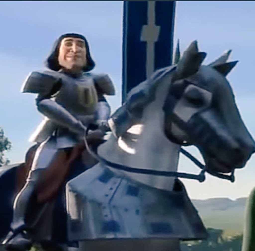 Lord Farquaad On Horse