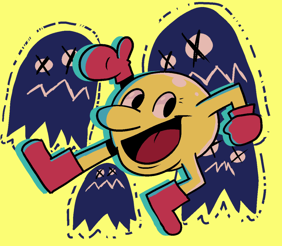 pacmanのTwitterイラスト検索結果。