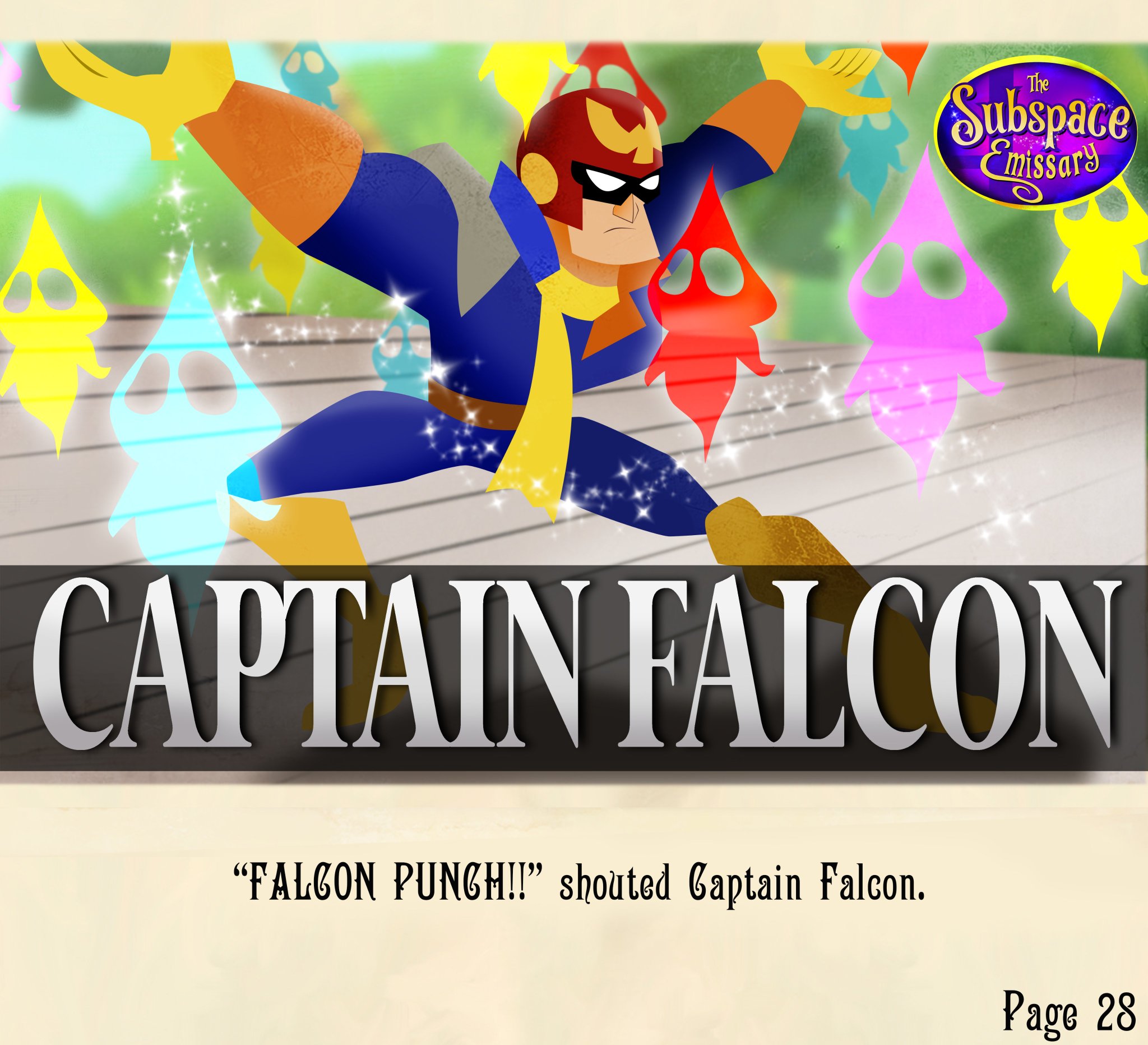 Captain Falcon Knee Wallpaper
