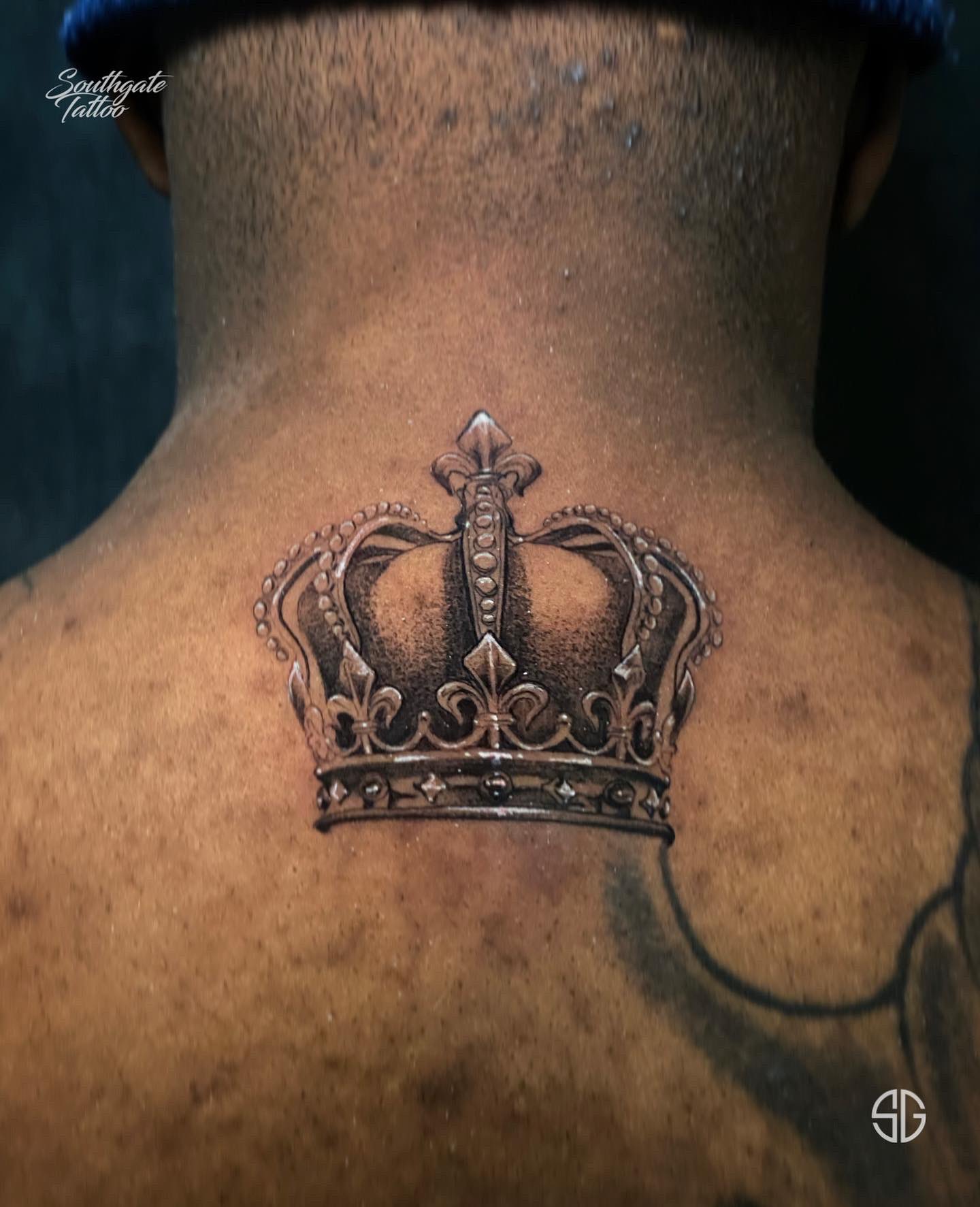Crown Tattoos On Chest