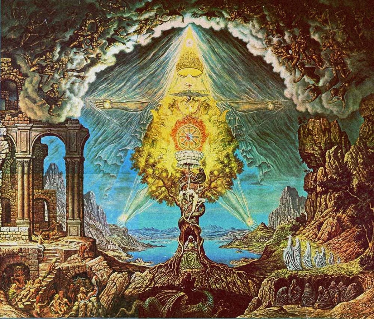 Abraxas: The Great Archon (A 🧵) "Remember, beloved devotee, the double ...