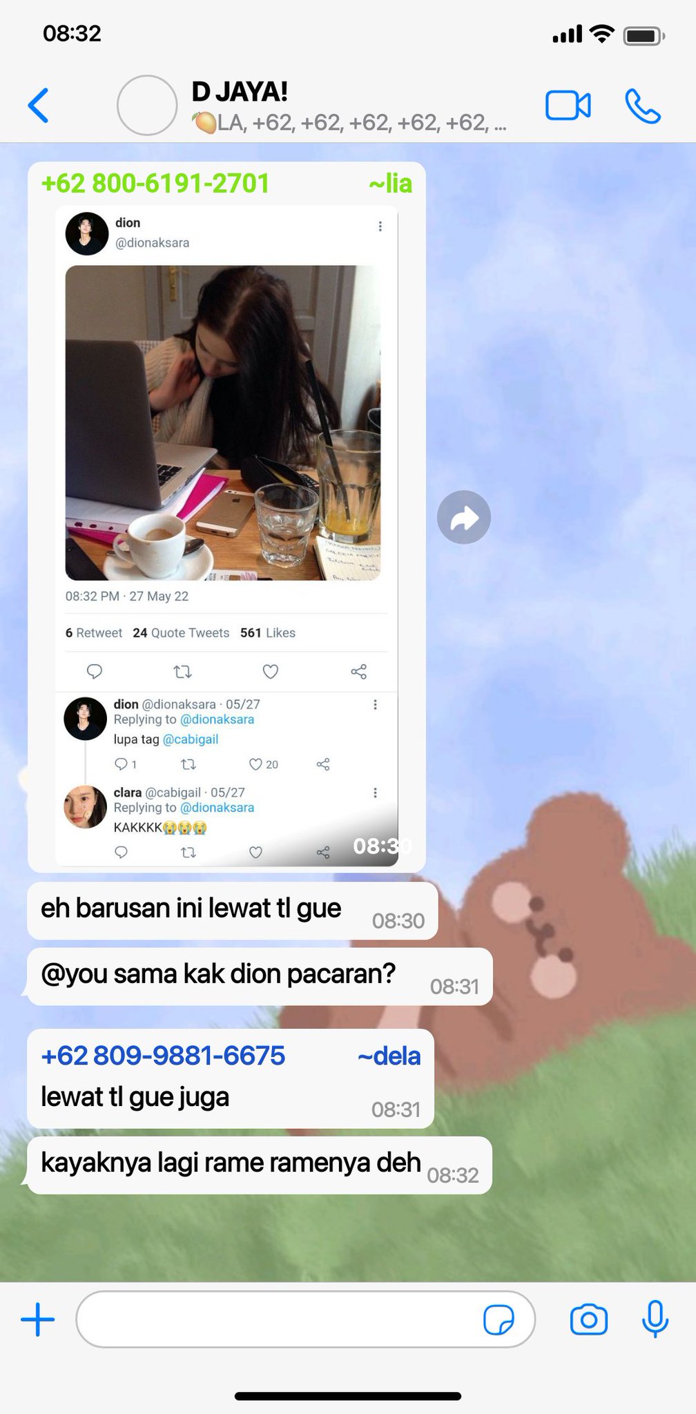 yehet on Twitter: "196. — ini tuh wag kel d tapi gada kak ahengnya ya guysss. jadi mereka ada ...