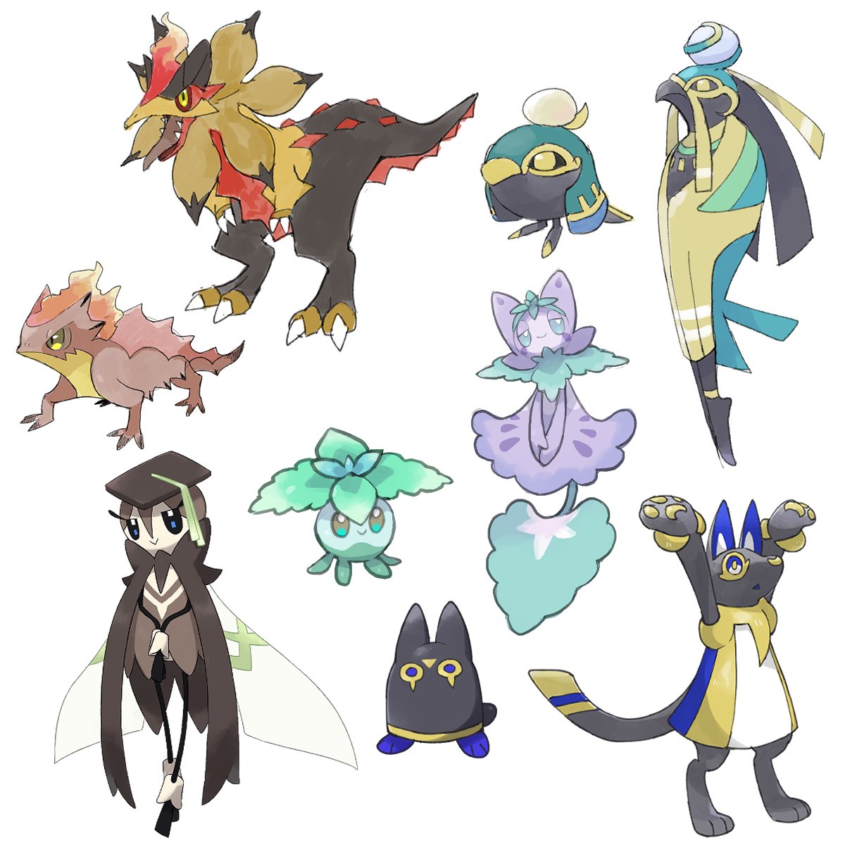 「6月のオリポケまとめ🏜️ https://t.co/CVmVvnrDUH 」|E/のイラスト