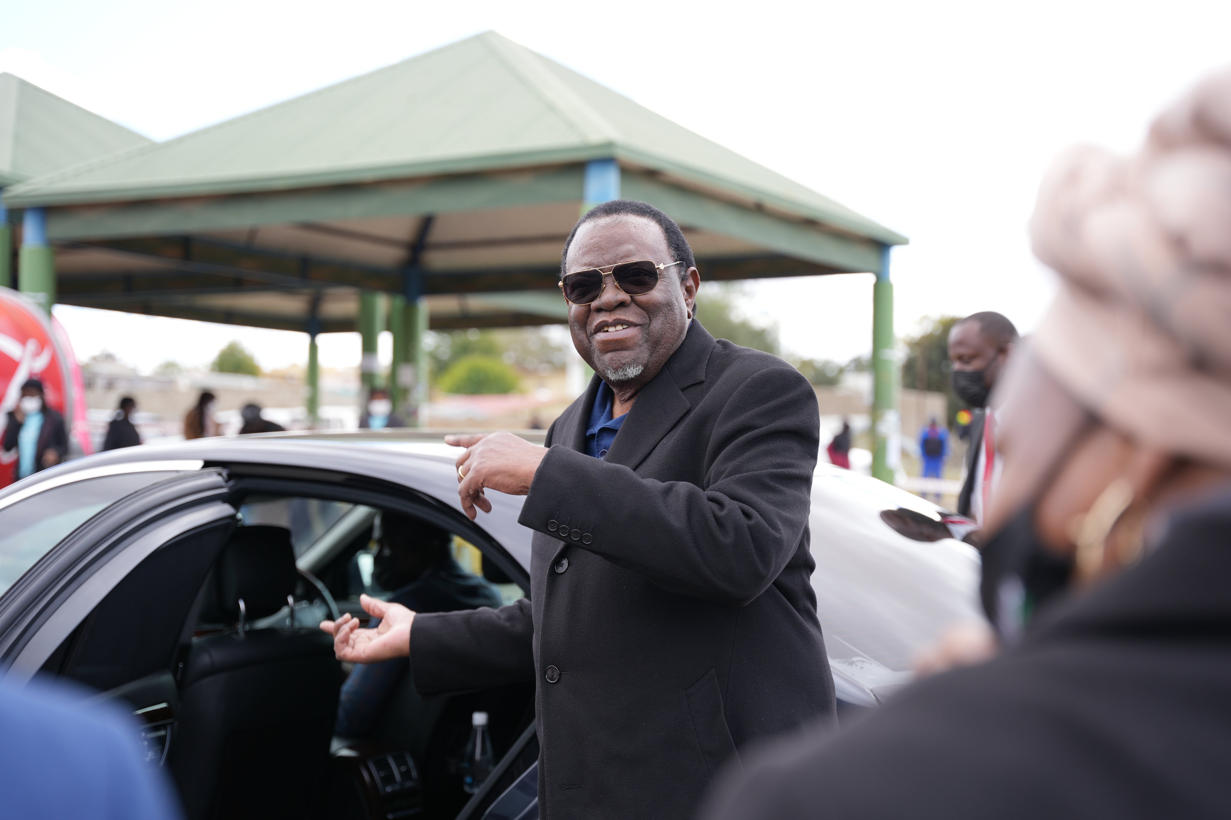 First Lady, Namibia on Twitter: "📸 H.E Dr @hagegeingob, President of the Republic of Namibia ...