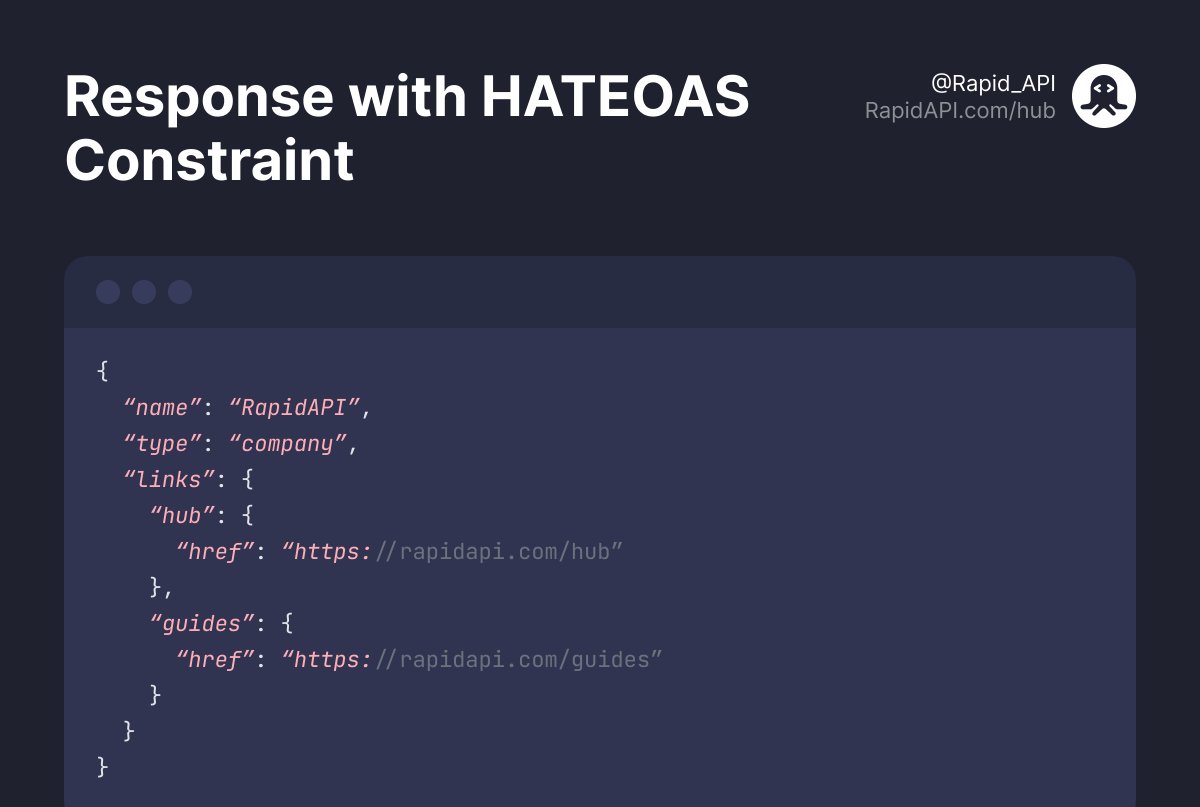 Advantages of hypermedia in APIs. Thread 🧵 - Thread from Rapid @Rapid ...