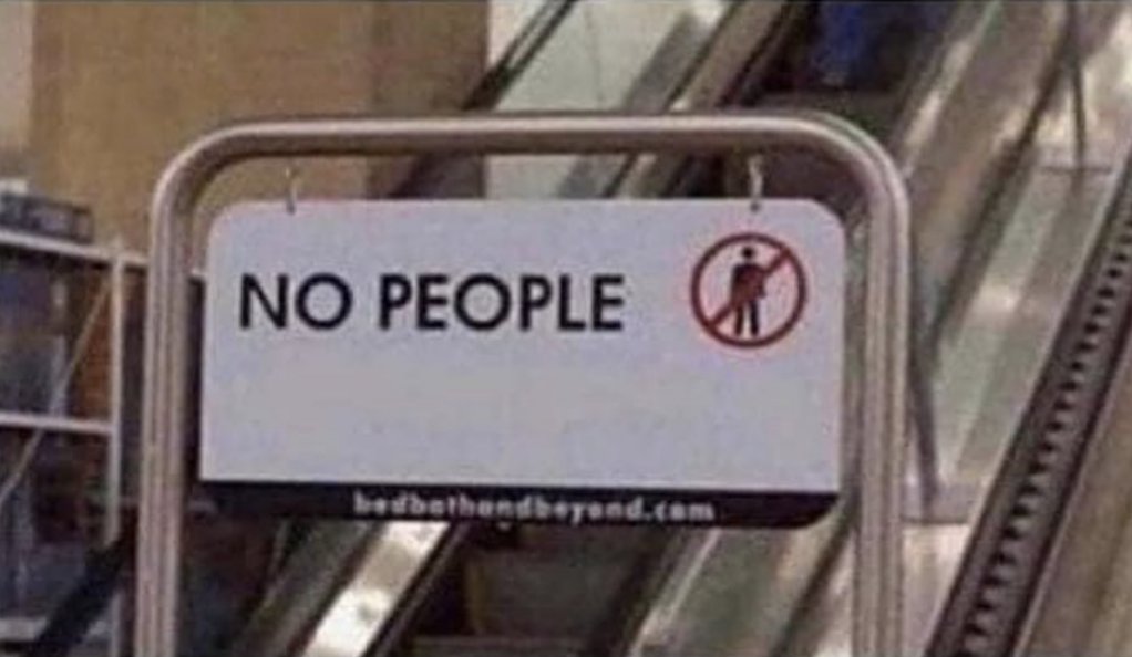 Funny No Stealing Signs