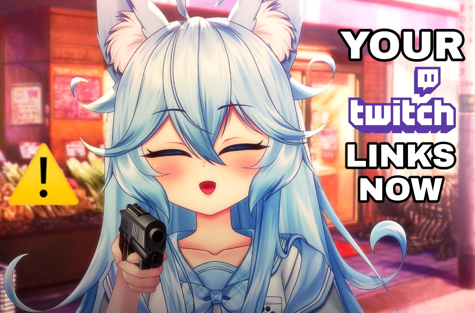 Tetsu 🐺💙┊ೃ•୭ °.⋆ on Twitter: "┊⚠️YOUR TWITCH LINKS NOW⚠️ ~ pretty pls~ this lil wolf is on a ...