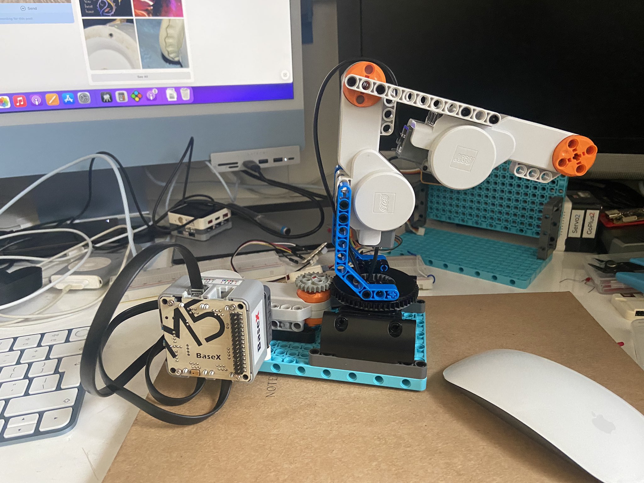 M5Stack on Twitter: "RT @Cpt_J_Purcell: #M5Stack BaseX project arm. https://t.co/A6vblRk0qz ...