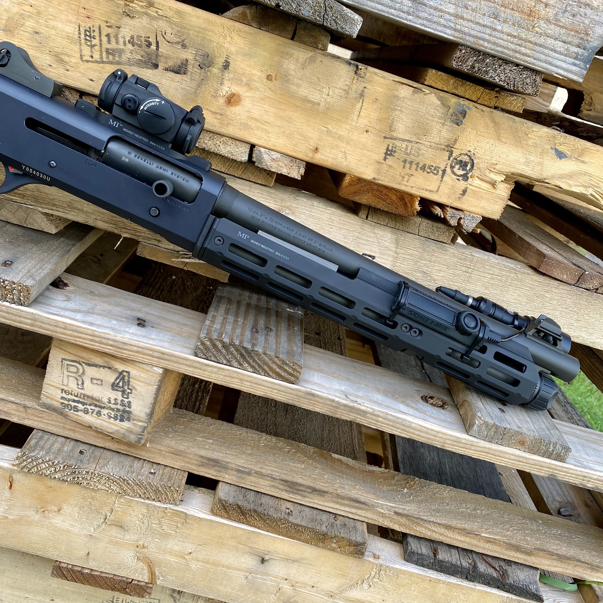 Benelli M4 Rail System