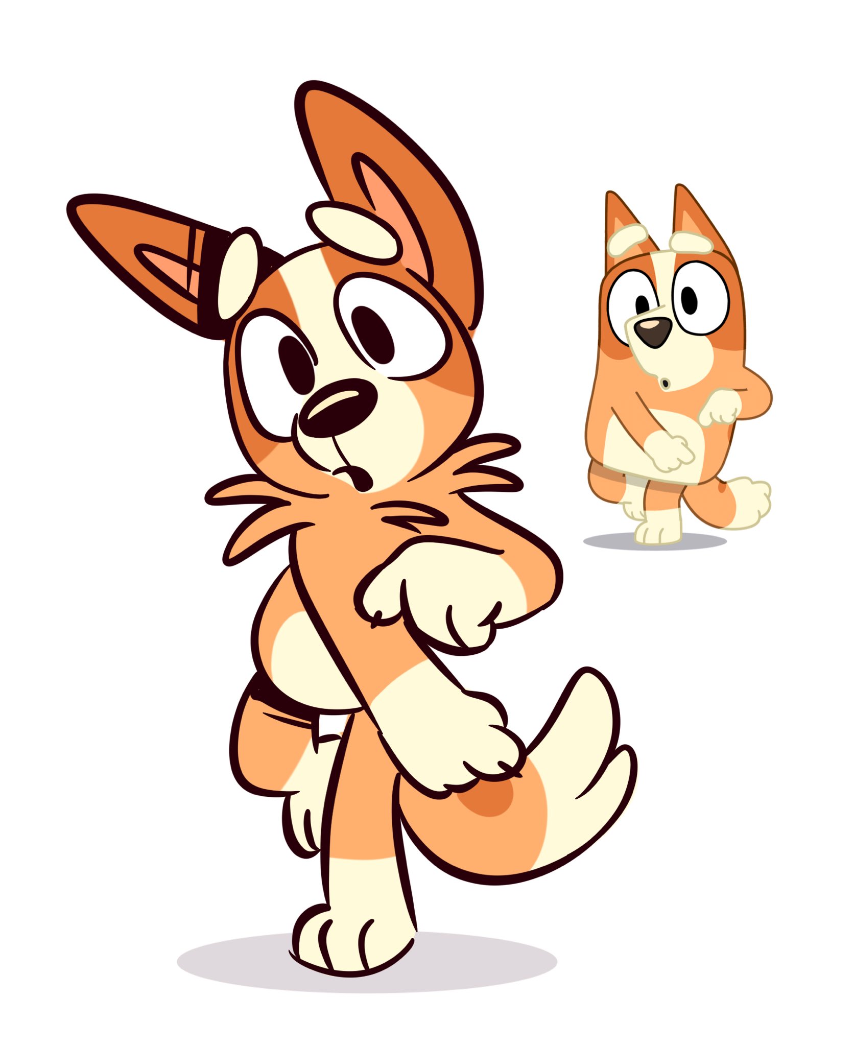 Crimson Pallette 🍉 On X Rt Roseiguess Bingo Bluey Blueyfanart Bingoheeler X