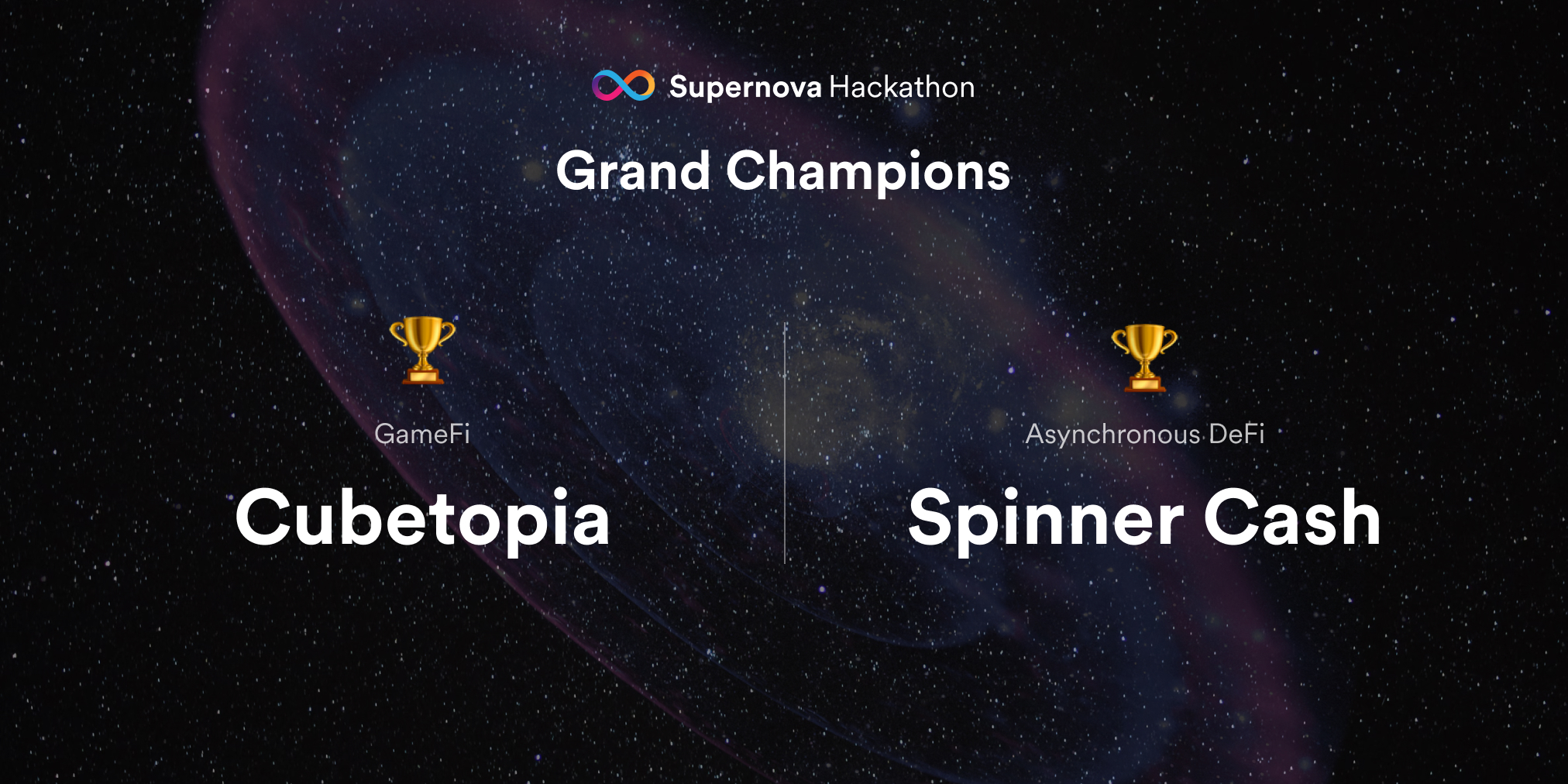 DFINITY on Twitter: "1/ 🥁 drum roll please 🥁 Congratulations to the #InternetComputer Supernova ...