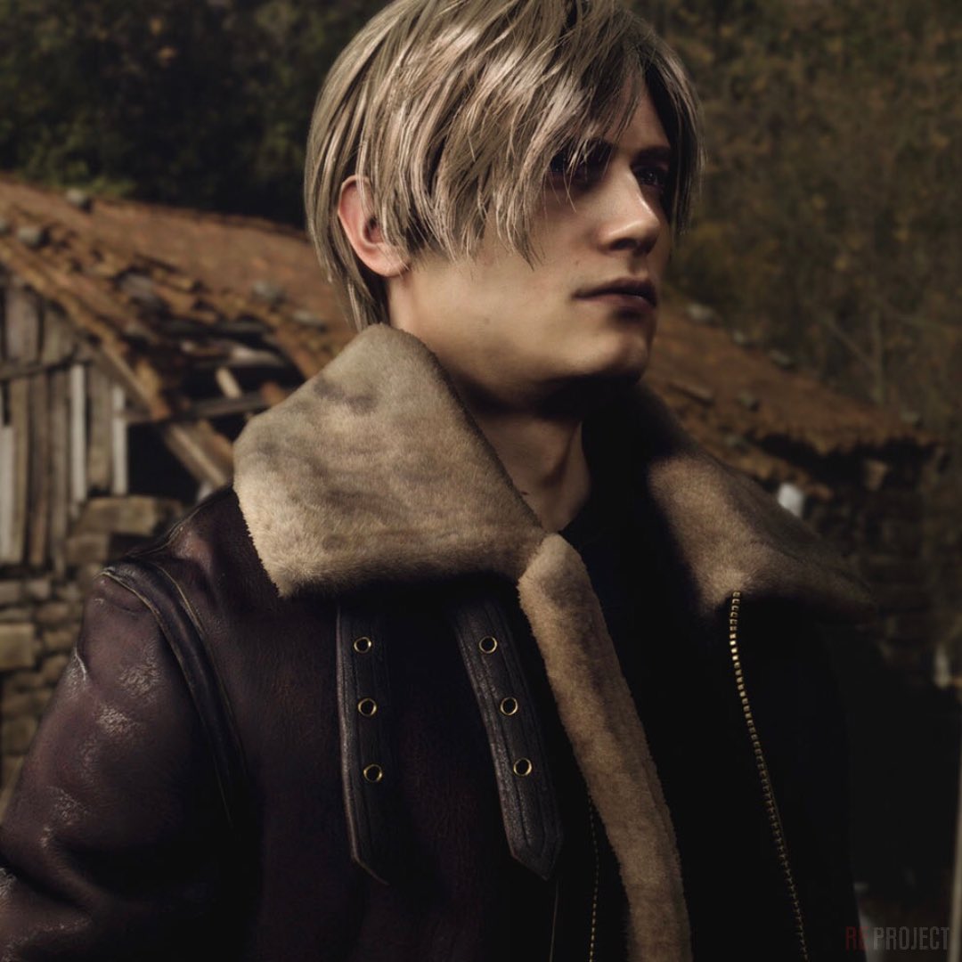 Leon Kennedy Resident Evil 4 Leather Jacket