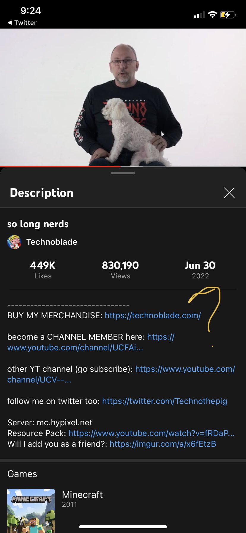 on Twitter: "@Technothepig why in the world would they put this in the description and why does ...